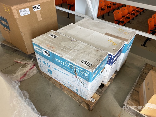 Quantity of (3) L.B. White Tradesman 400 400000 BTU Space Heater ...