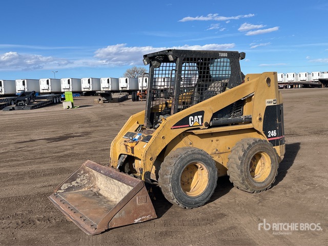 2001 Cat 246 Skid Steer Loader | Ritchie Bros. Auctioneers