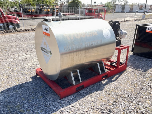 2020 Yuni D1700DC 1700 L Skid Mounted Steel Diesel Tanque para ...