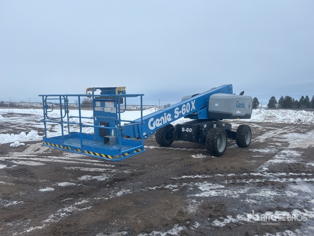 2015 Genie S60 4WD Dual Fuel Telescopic Boom Lift | Ritchie Bros ...