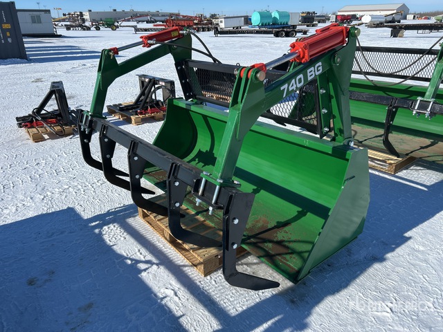 Industrias America 84 in Grapple Ag Tractor Bucket - Fits John Deere ...