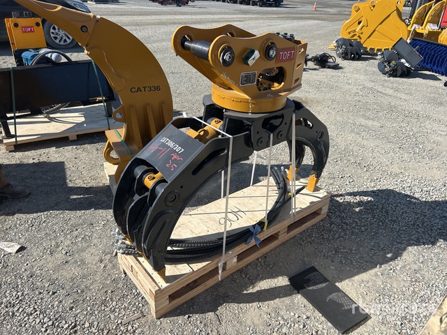 2025 TOFT TOFT04G 52 in Excavator Grapple - Fits Cat 306, 307 (Unused ...