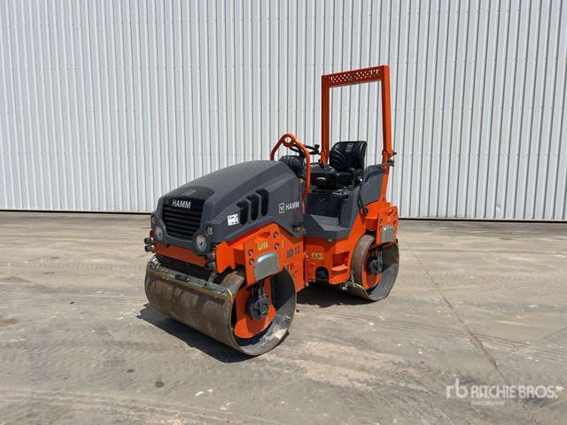 2022 Hamm HD12VV Compacteur Vibrant Tandem Double Drum Roller | Ritchie ...