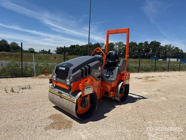 2022 Hamm HD12VV Compacteur Vibrant Tandem Double Drum Roller | Ritchie ...