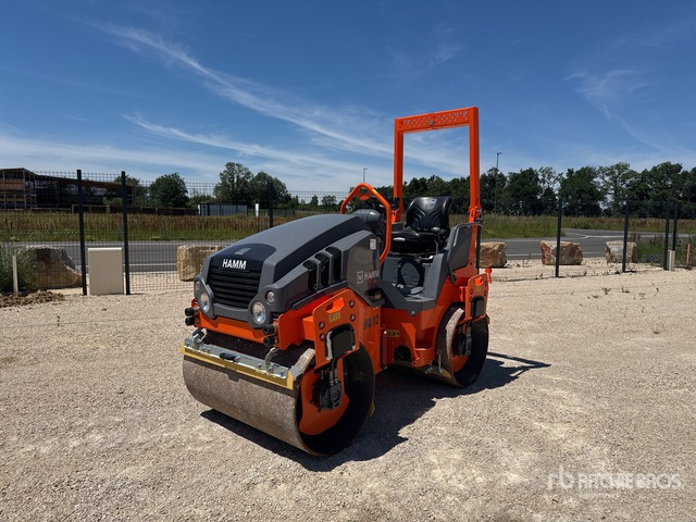 2022 Hamm HD12VV Compacteur Vibrant Tandem Double Drum Roller | Ritchie ...