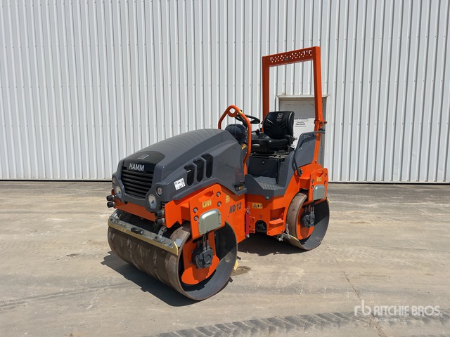 2022 Hamm HD12VV Compacteur Vibrant Tandem Double Drum Roller | Ritchie ...