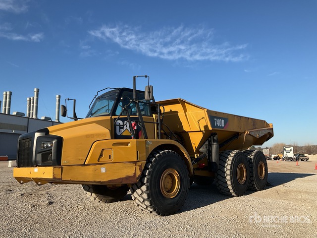 2013 Cat 740B Articulated Dump Truck | Ritchie Bros. Auctioneers