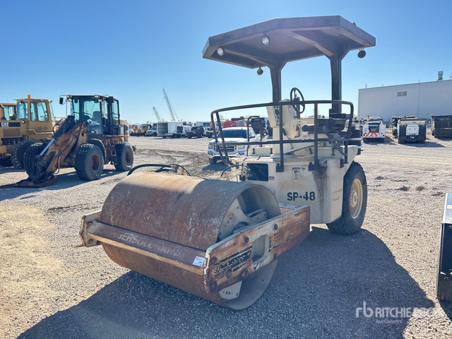 1989 Ingersoll Rand SP-48 Smooth Drum Compactor (Inoperable) | Ritchie ...