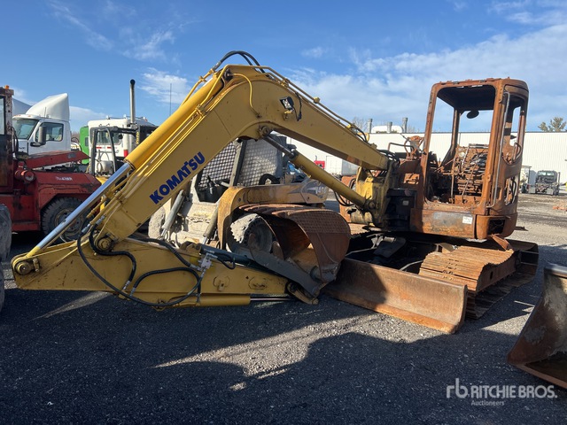 2005 Komatsu PC78MR-6 Tracked Excavator (Inoperable) | Ritchie Bros ...