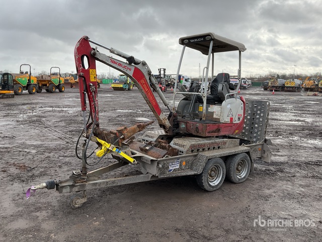 2019 Takeuchi TB216 Mini Excavator | Ritchie Bros. Auctioneers