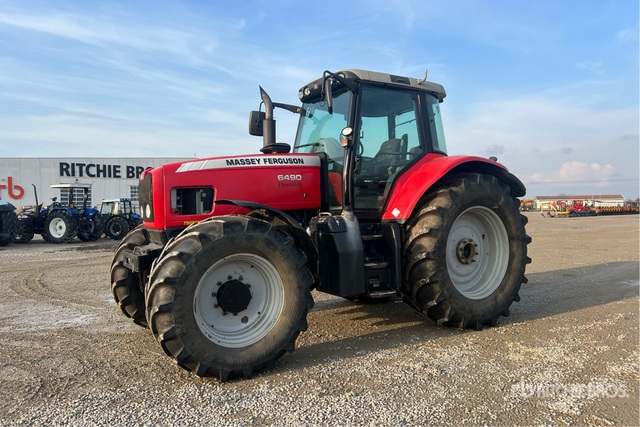 2006 Massey Ferguson 6490 DYNASHIFT 4WD Tractor | Ritchie Bros. Auctioneers