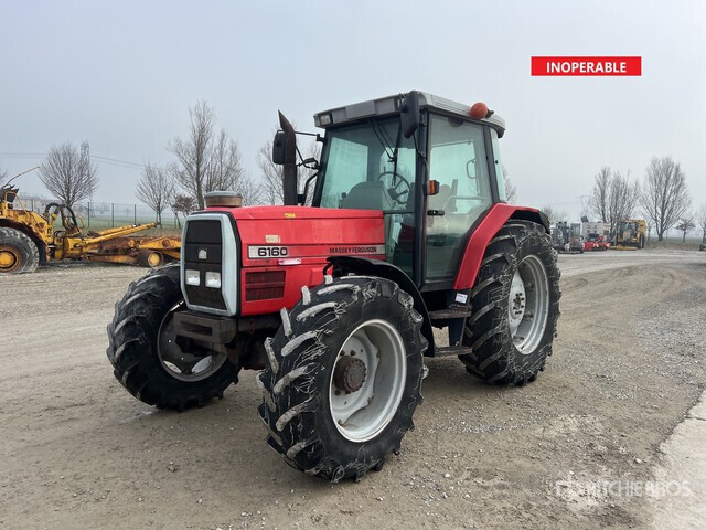 1998 Massey Ferguson 6160 4WD Tractor Agrícola (Inoperable) | Ritchie ...