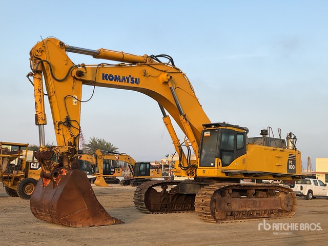 2011 Komatsu PC800-7 Tracked Excavator | Ritchie Bros. Auctioneers