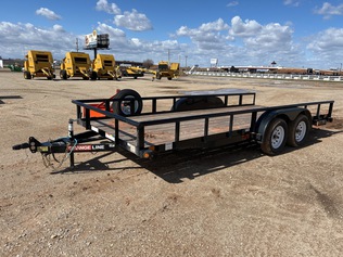 2024 Orange Line TU70-18BK4AR2B 18 ft T/A Utility Trailer på Norman ...