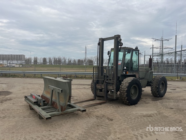 Climax TKR FRKLFT 2T AG BN Clomax 4x4 Rough Terrain Forklift | Ritchie ...