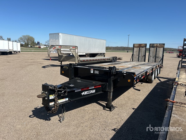 2022 Felling FT-50-3.TA 30 ft Tri/A Equipment Trailer | Ritchie Bros ...