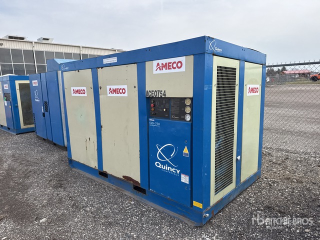 Quincy QSI-750 750 cfm Skid-Mounted Electric Air Compressor | Ritchie ...