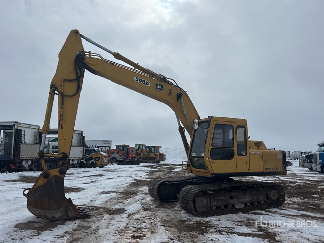 1995 John Deere 590D Tracked Excavator | Ritchie Bros. Auctioneers