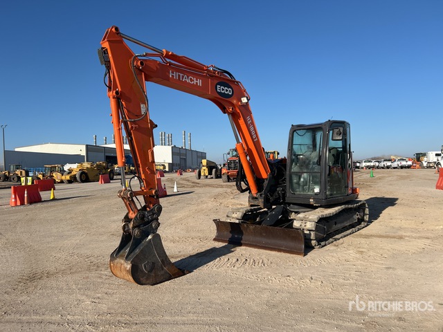 2018 Hitachi ZX85USB-5N Tracked Excavator | Ritchie Bros. Auctioneers