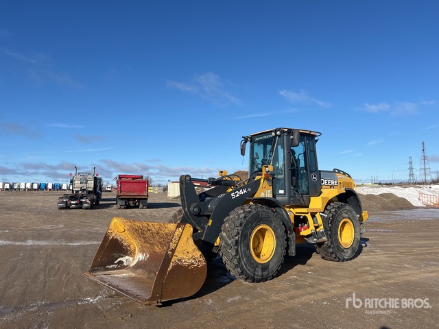 2018 John Deere 524K-II Wheel Loader | Ritchie Bros. Auctioneers