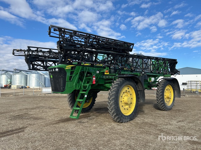 2010 John Deere 4930 120 ft 4x4 High Clearance Self-Propelled Sprayer ...