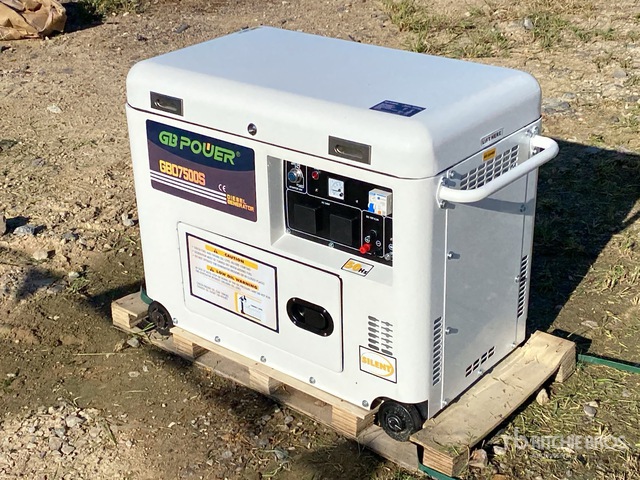 2023 GB Power GBD7500S 6 kVA Generator Set (Unused) | Ritchie Bros ...