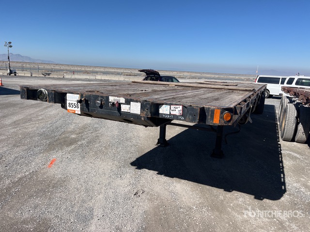 2006 Fontaine T/A 48 ft - 80 ft Extendable Flatbed Trailer | Ritchie ...