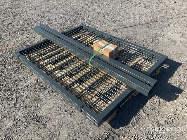 Double Wing Door 1,80m x 3,00m To Fit Site Fence (Unused) | Ritchie ...