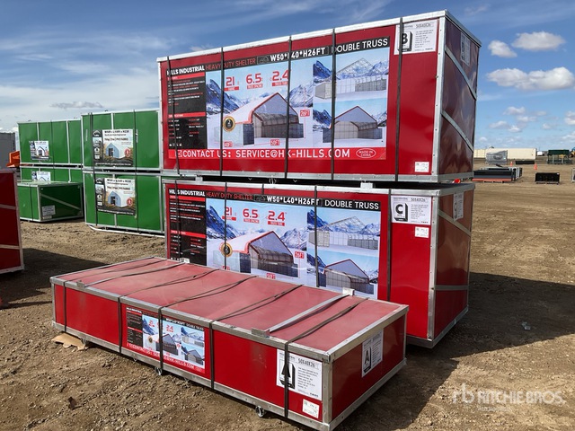 HIlls Industrial 50 ft x 40 ft Storage Building (Unused) | Ritchie Bros ...
