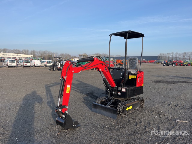 2024 JPC HT12 Mini Excavator | Ritchie Bros. Auctioneers