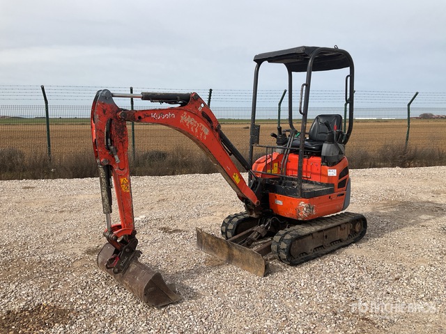 2016 Kubota U17-3 Mini Excavator | Ritchie Bros. Auctioneers