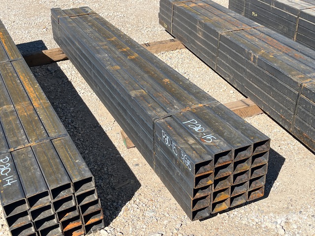 Quantity of (20) 3 in x 2 in x 8 ft x 11 Rectangle Steel Tubing Divers ...