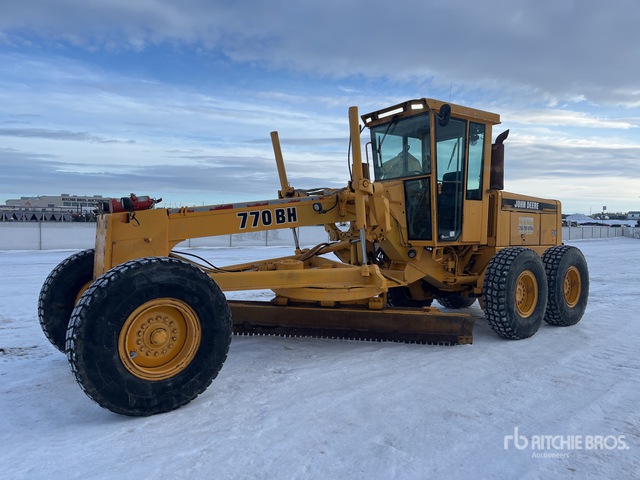 1993 John Deere 770BH Motor Grader | Ritchie Bros. Auctioneers