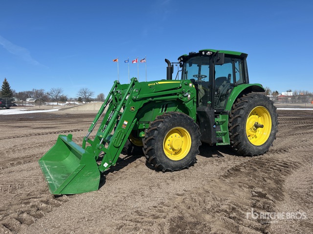 2023 John Deere 6155M 4WD Tractor | Ritchie Bros. Auctioneers