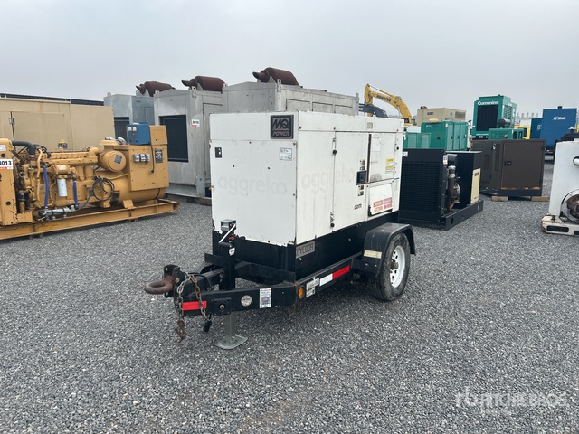 2014 Multiquip DCA-25SSIU4F 20 kW Mobile Stand-By Generator Set ...