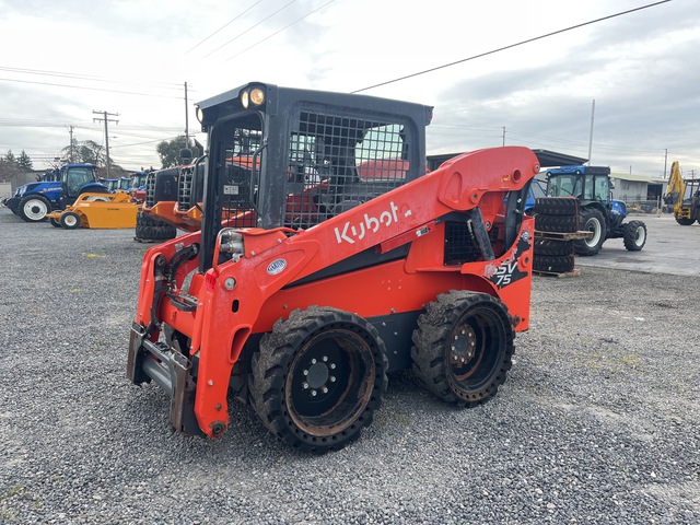 2021 Kubota SSV75 Two-Speed Skid Steer Loader in TURLOCK, California ...