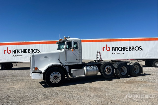 1998 Peterbilt 378 8x4 Tri/A Day Cab Truck Tractor | Ritchie Bros ...