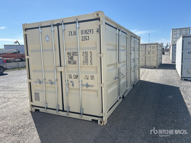 2024 20 ft Standard Multi-Door Storage Container (Unused) | Ritchie ...