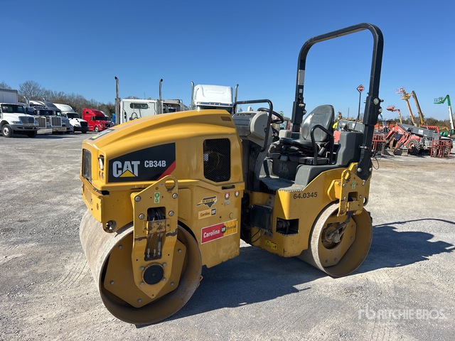 2020 Cat CB-34B Double Drum Roller | Ritchie Bros. Auctioneers