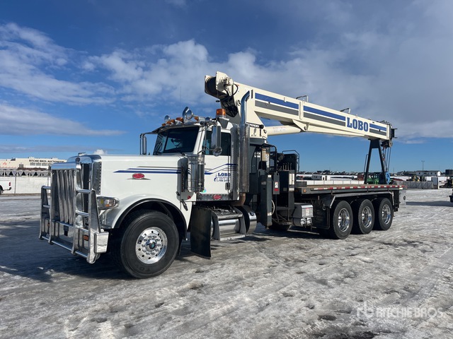2012 Terex BT70100 35 ton Straight Boom on 2013 Peterbilt 388 8x6 Boom ...