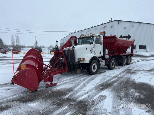 2014 Peterbilt 365 8x4 Twin-Steer Snow Plow Truck | Ritchie Bros ...