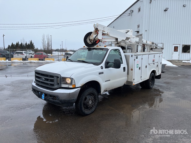 Altec AT37-G 37 ft on 2002 Ford F-550 4x4 Bucket Truck | Ritchie Bros ...