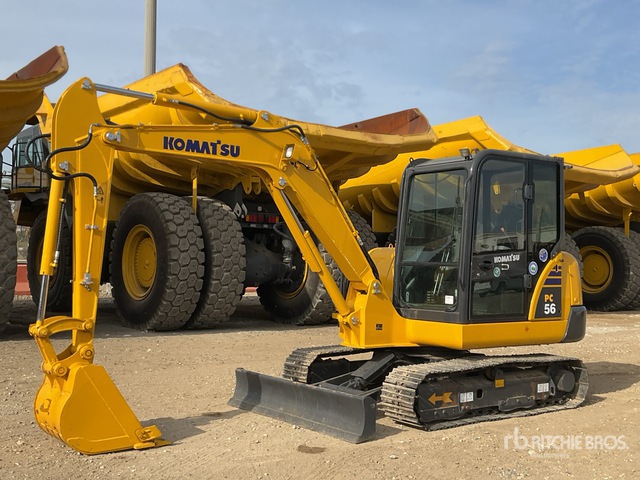 2023 Komatsu PC56-7 Mini Excavator | Ritchie Bros. Auctioneers