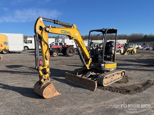 2016 Gehl Z35 Mini Excavator | Ritchie Bros. Auctioneers
