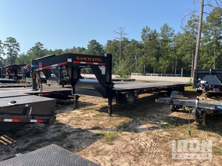 2023 Ameritrail 20000 lb 40 ft T/A Gooseneck Flatbed Trailer (Unused ...