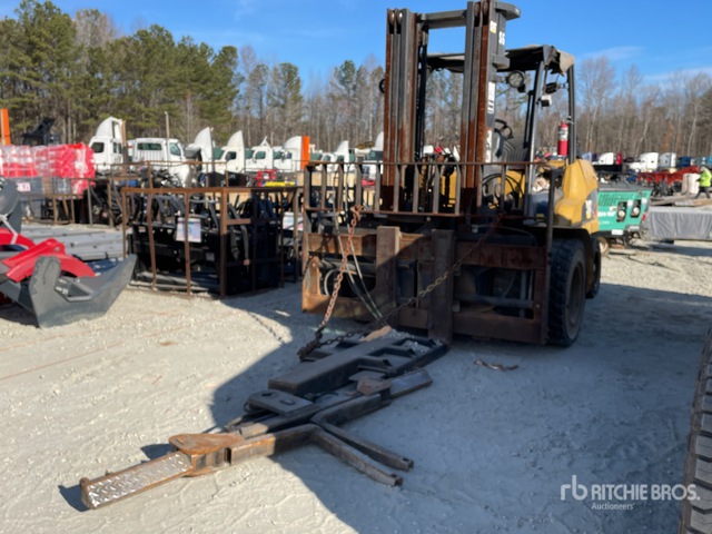 Cat DP50N Pneumatic Tire Forklift (Inoperable) | Ritchie Bros. Auctioneers