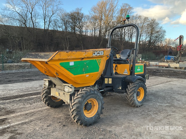 2016 JCB 3TSTM 3 ton 4x4 Swivel Dumper | Ritchie Bros. Auctioneers