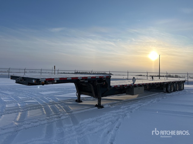 2010 Thuway Trombone Tri/A Extendable Step Deck Trailer | Ritchie Bros ...