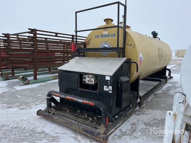 2006 Tidy Tanks 13200 L Skid Mounted Steel Diesel Fuel Tank | Ritchie ...