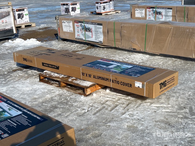 StanForge LPC16 10 ft x 16 ft Aluminum Patio Cover (Unused) | Ritchie ...